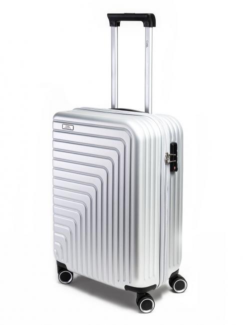 Ciak Roncato Fibra Ii Trolley Bagaglio A Mano, Espandibile Argento ...