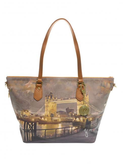 Ynot Yesbag Borsa Shopping Con Borsa A Spalla Con Tracolla Golbridge ...