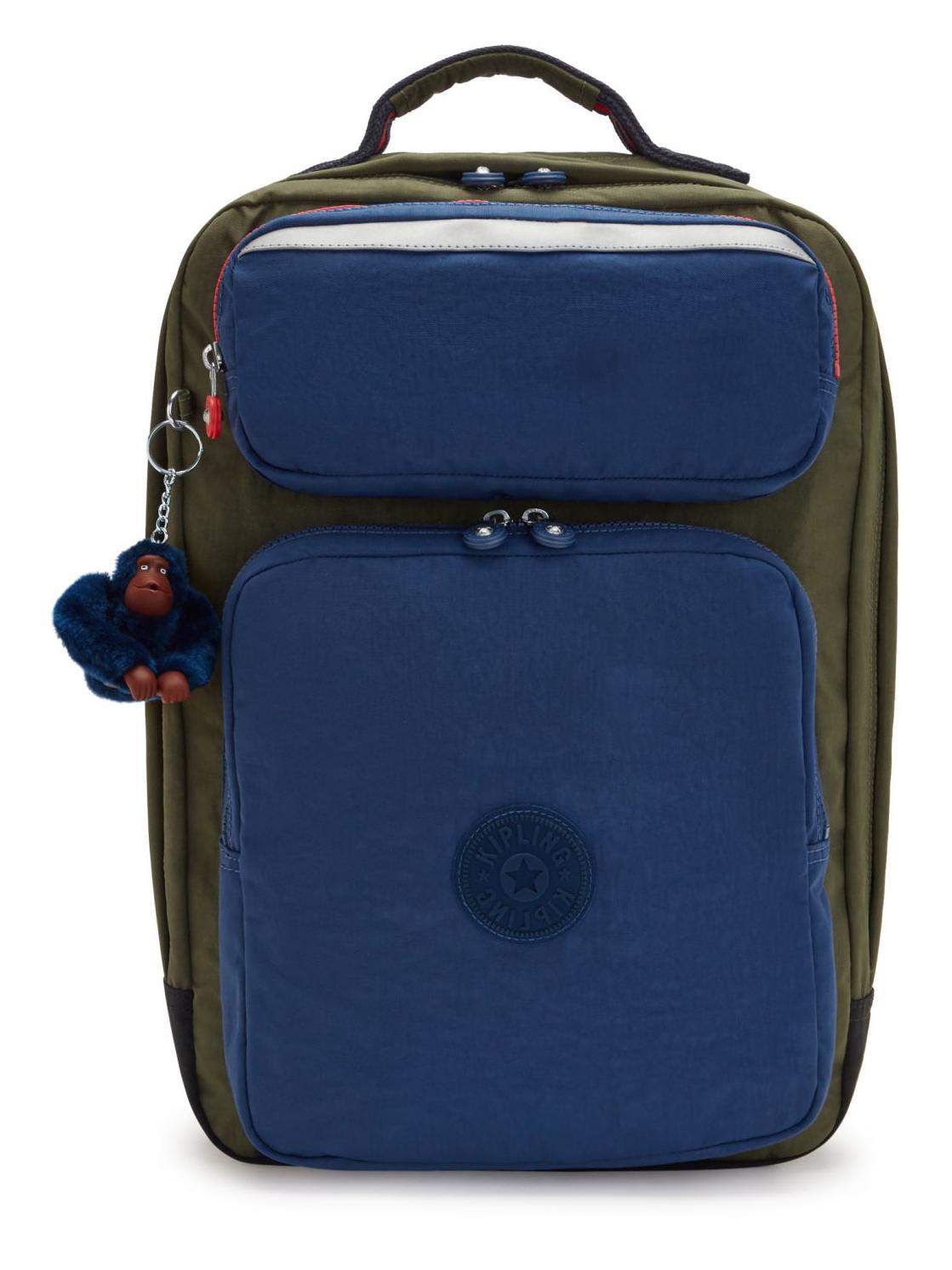 Kipling Scotty Zaino Grande Porta Pc 15" Seaweed Green Block - Acquista ...