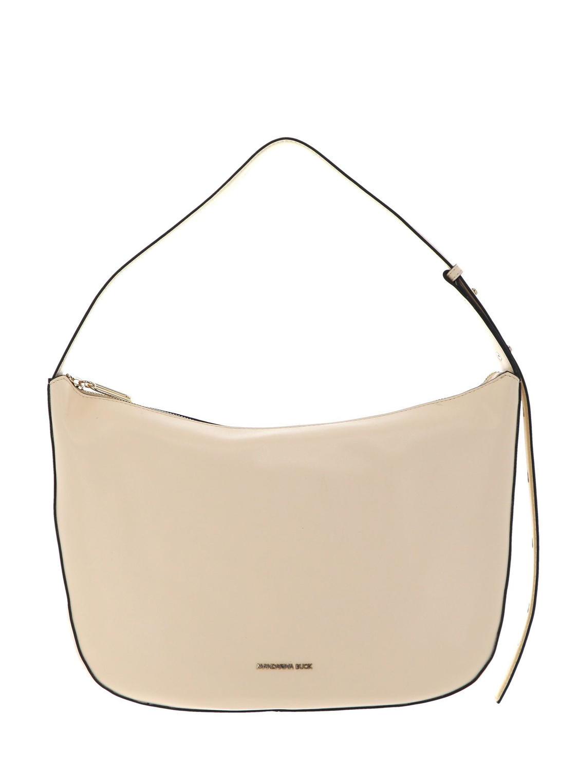 Mandarina Duck Luna Borsa In Pelle A Spalla Macadamia - Acquista A ...