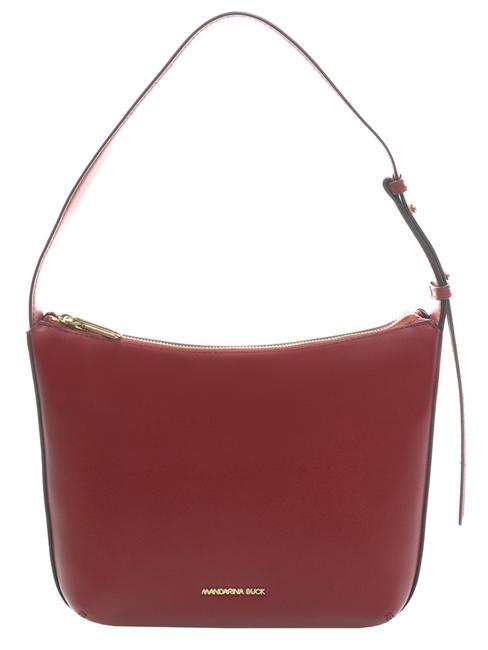 Mandarina Duck Luna Borsa A Spalla In Pelle Rhubarb - Acquista A Prezzi ...