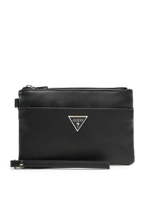 Guess Not Coordinated Pochette Con Bustina Nero - Acquista A Prezzi Outlet!
