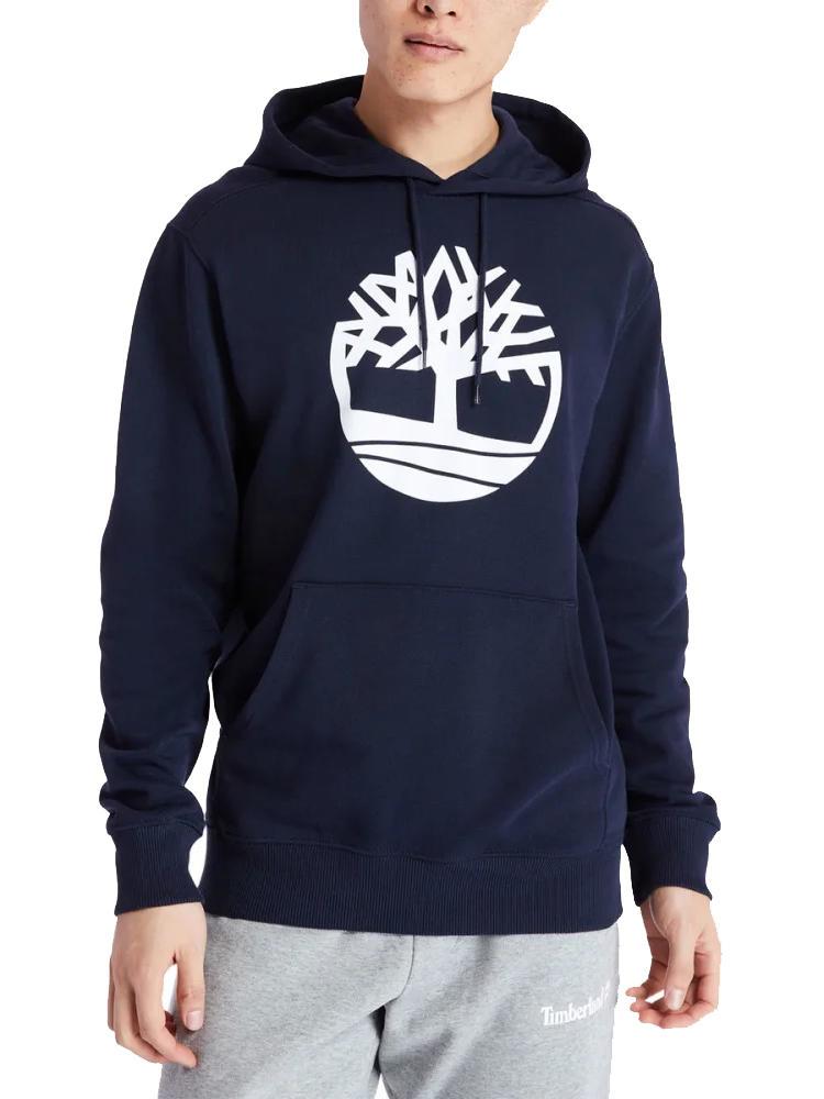 Timberland Tree Logo Felpa Con Cappuccio Dark Sapphirewhite - Acquista ...