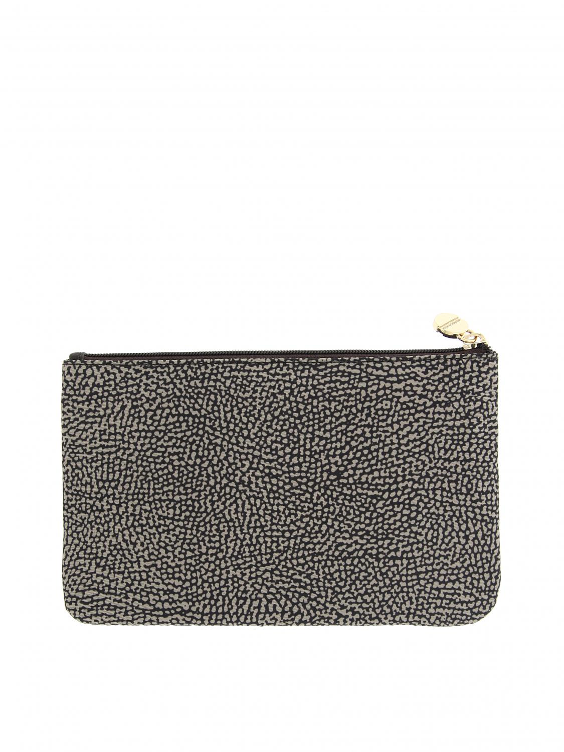 Borbonese Classica Pochette A Mano Fang/Tesm - Acquista A Prezzi Outlet!