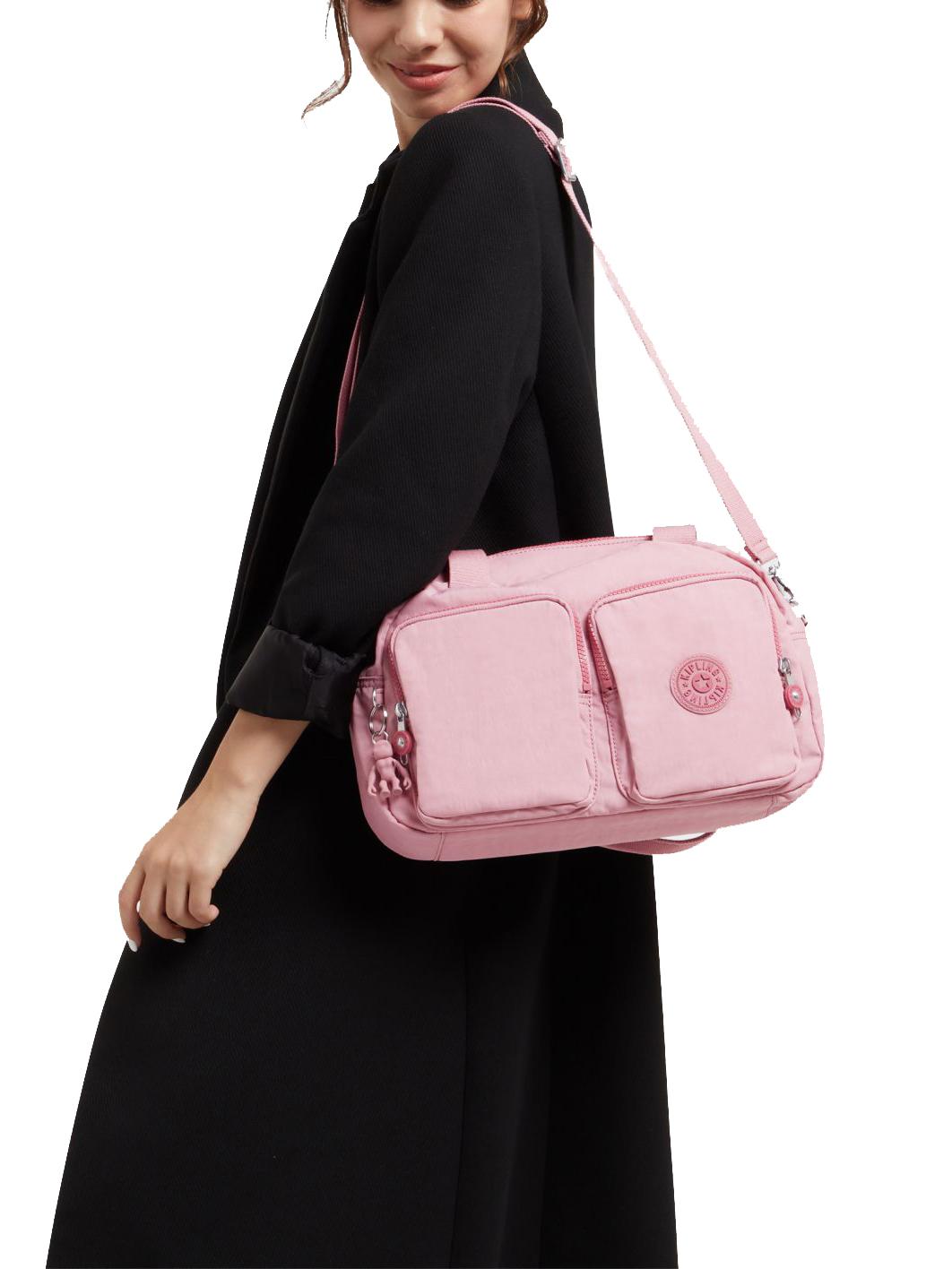 Kipling Cool Defea Borsa A Spalla Con Tracolla Lavender Blush ...