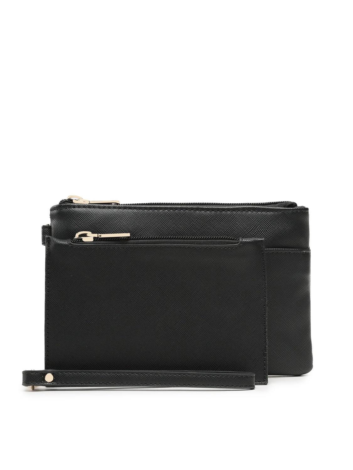 Guess Not Coordinated Pochette Con Bustina Nero - Acquista A Prezzi Outlet!